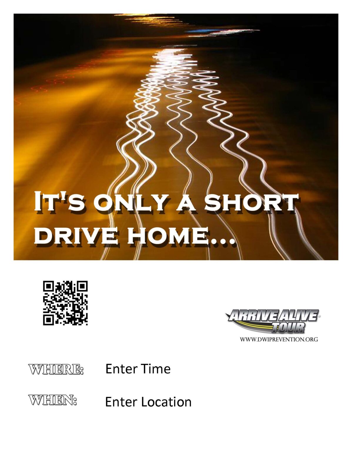 Posters - Arrive Alive Tour