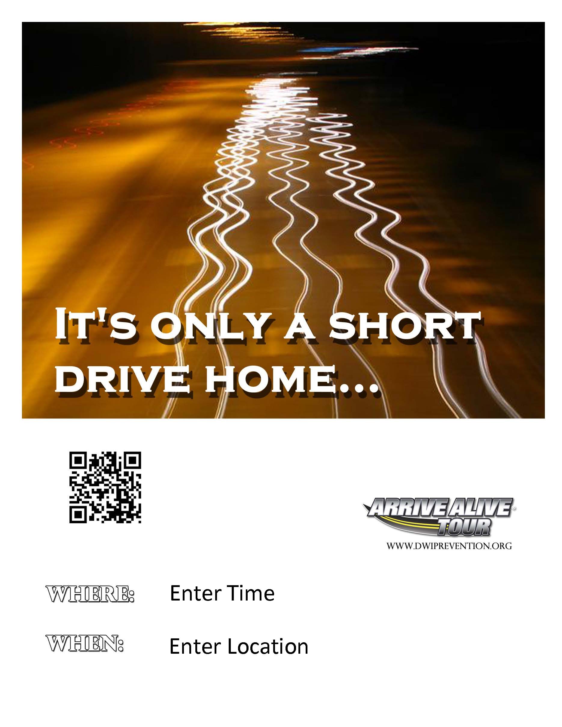 Posters - Arrive Alive Tour